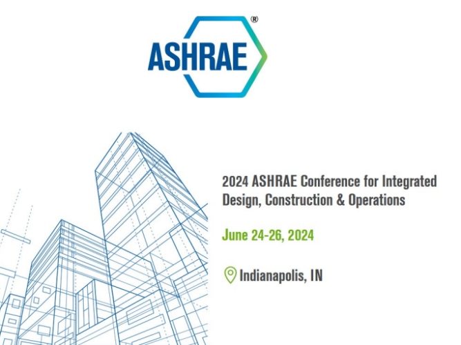 Technical Program Released For ASHRAE 2024 Conference for Integrated Design, Construction ...